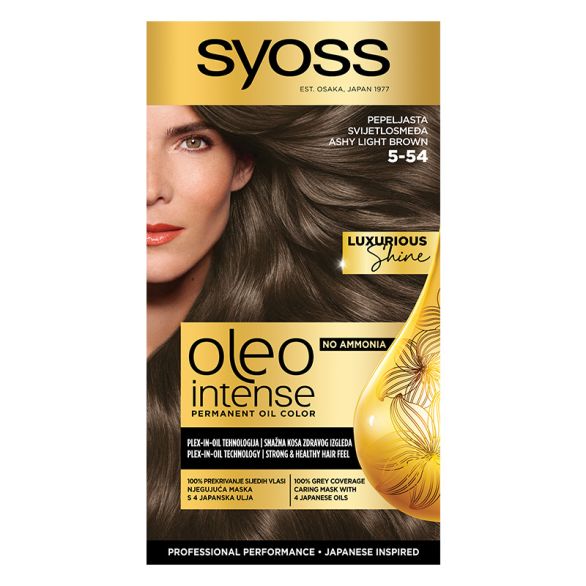 Syoss Oleo Intense boja za kosu ashy light brown 5