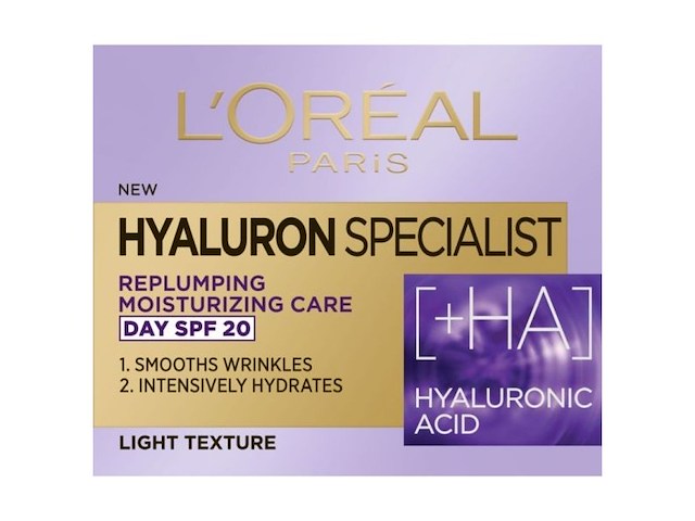 L`Oreal Paris Hyaluron Specialist dnev.hidran.krema