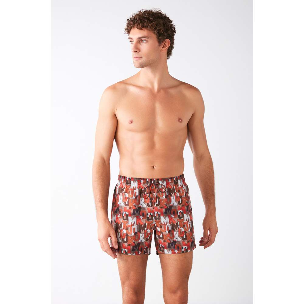 Row Kom Printed Marine Shorts