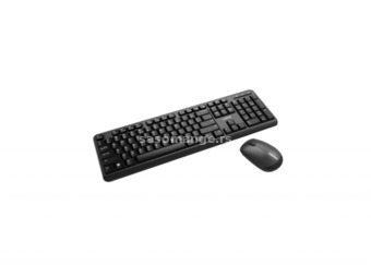 Bežični komplet tastatura + miš CANYON SET-W20 - UK US, crni, CNS-HSETW02-UK/US