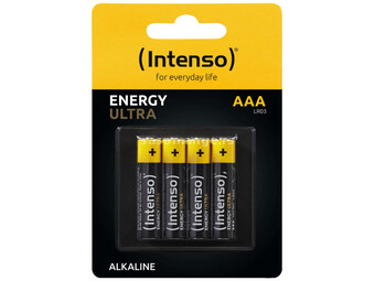 (Intenso) Baterija alkalna, AAA LR03/4, 1,5 V, blister 4 kom