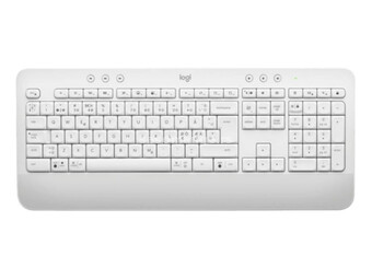 Bežična tastatura Logitech K650 Signature Wireless - US, bela