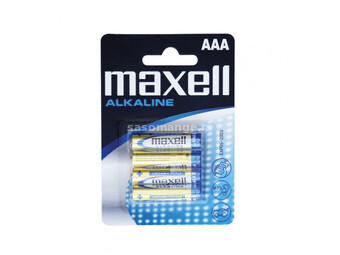 Maxell alkalne LR03 (AAA) baterije MAX-LR03/BL4