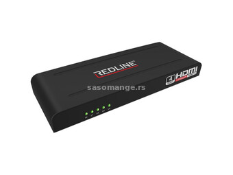 REDLINE HDMI razdelnik, 1 ulaz - 4 izlaza - HS-4000