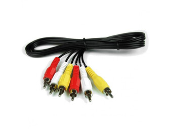 ZED electronic Kabel 3cinch-M na 3cinch-M - V12-5