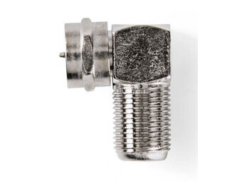 CSGP41942ME F female to IEC male elbow adaptor, Nickel Plated (pakovanje 10kom) 39790