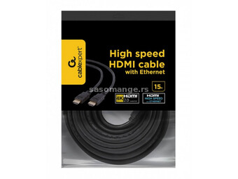 CC-HDMI4-15M Gembird HDMI kabl v.1.4 ethernet support 3D/4K TV 15m 2484