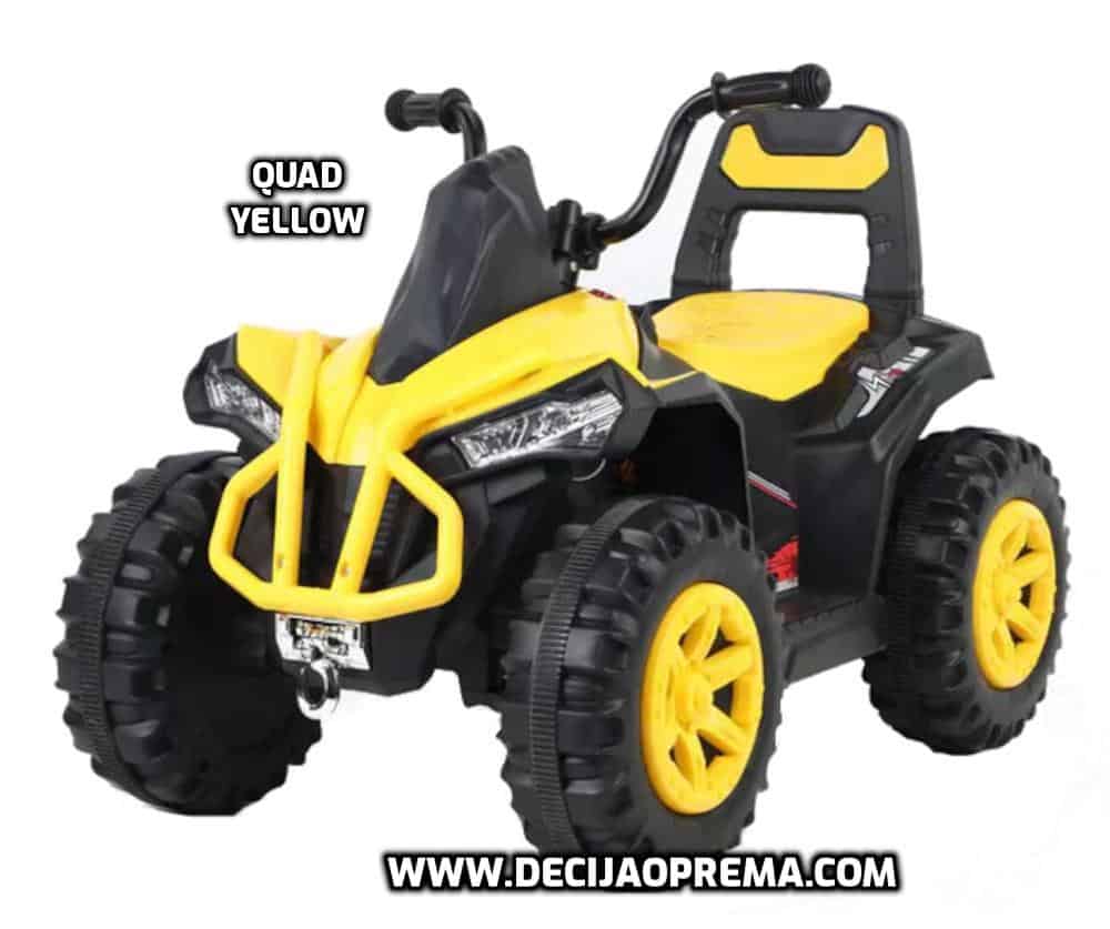 Quad na akumulator Yellow