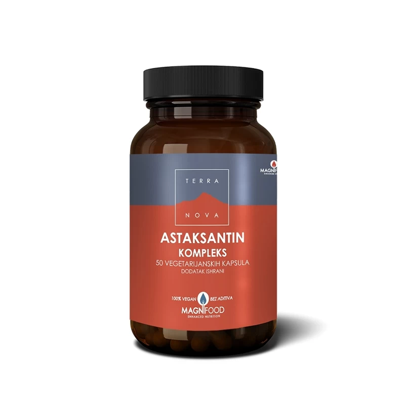 Terranova Astaxanthin (Astaksantin) complex 4mg 50 kapsula