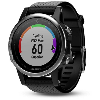 Ručni Outdoor GPS sat Garmin fenix 5S crna narukvica