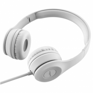 Enyo Foldable Headphones with Microphone Light Gray