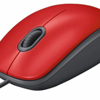 M110 Silent Optical Mouse Top Red