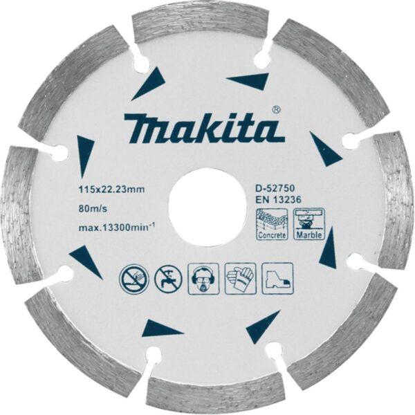 Makita Dijamantsxi Točak seg. beton, mermer 115x7x22,23mm