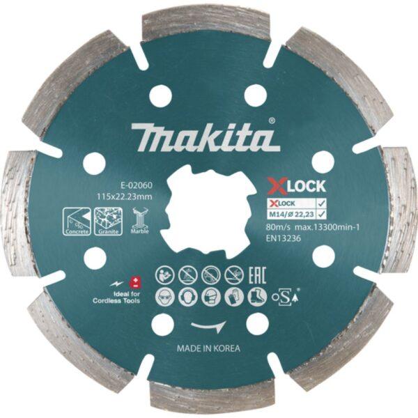 Makita Dijamantsxi Točak THIN x-LOCx 115 mm, beton