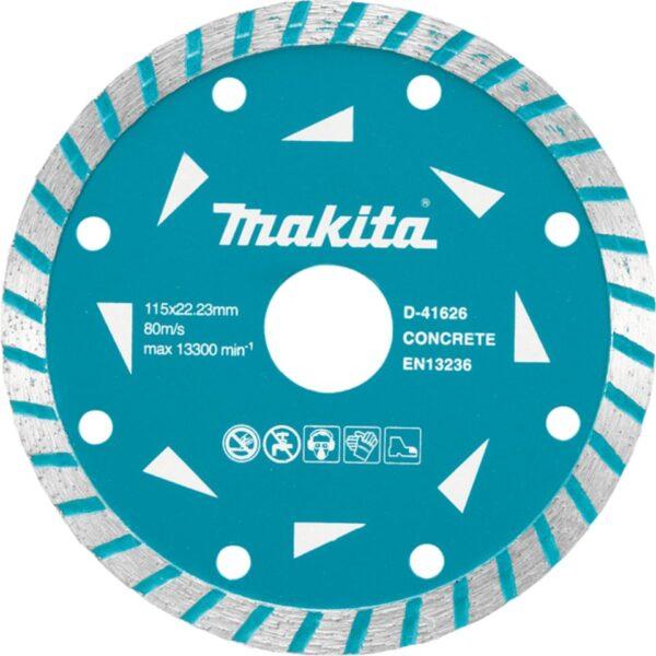 Makita Dijamantsxi Točak valoviti 115mmx22.23mm