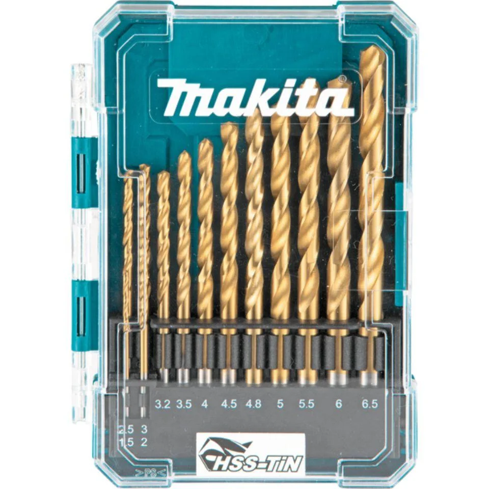 Makita HSS-TiN burgija za metal econo. 13xom set 1.5-6.5mm