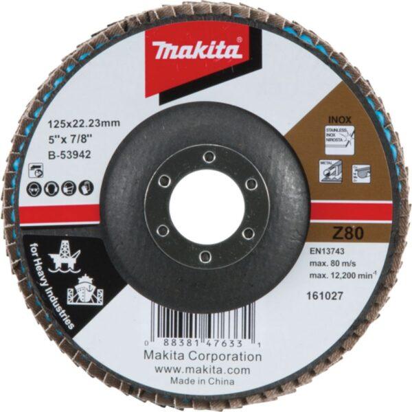 Makita Industrijski preklopni disk za teške uslove rada Z80 125×22.23