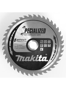 Makita List testere TCT Efficut, 165x20x40T, za komp. mat.