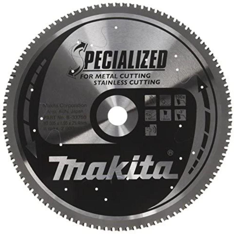 Makita List testere TCT Specialized, 305×25,4x100T, za inox