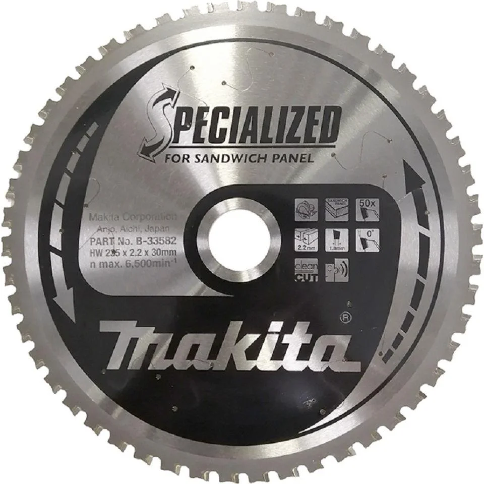 Makita List testere TCT Specialized, 355x30x80T, za panele