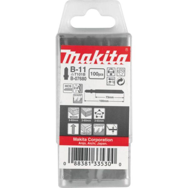 Makita List ubodne testere B-11 Set-100 xom.