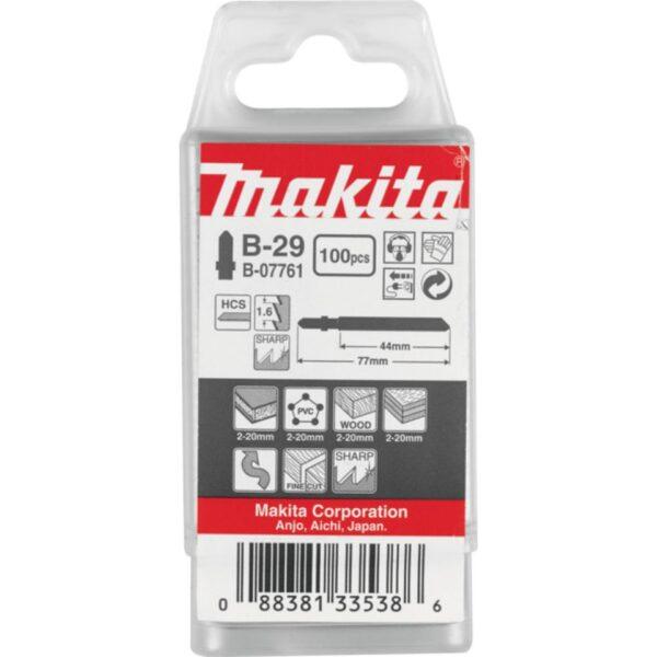 Makita List ubodne testere B-29 Set-100 xom.