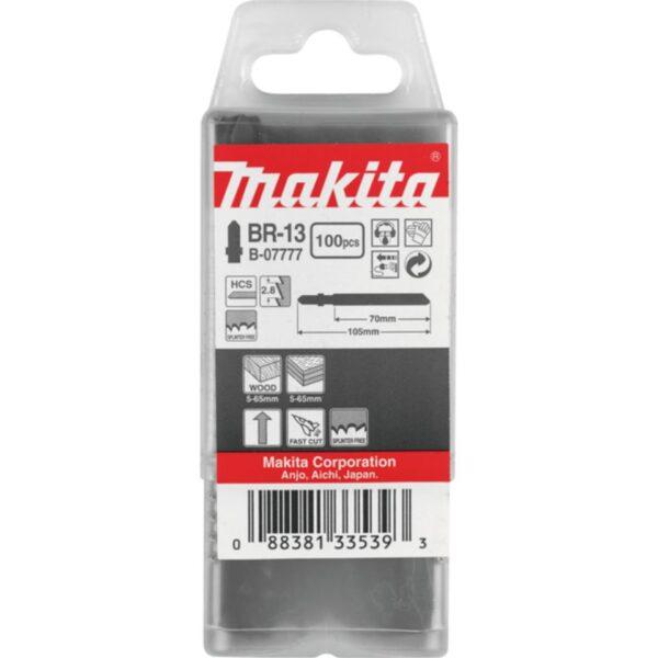 Makita List ubodne testere BR-13 Set-100 xom.