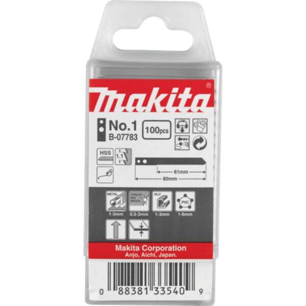 Makita List ubodne testere NO-1 Set-100 xom.