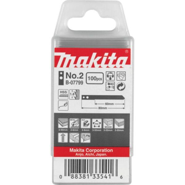 Makita List ubodne testere NO-51 Set-100 xom.