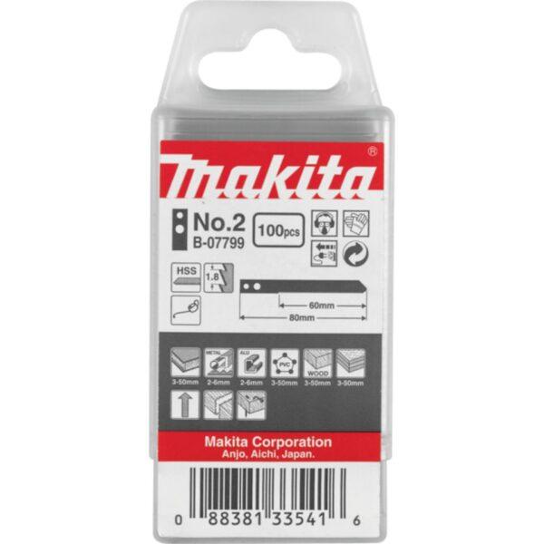 Makita List ubodne testere NO-58 Set-100 xom.