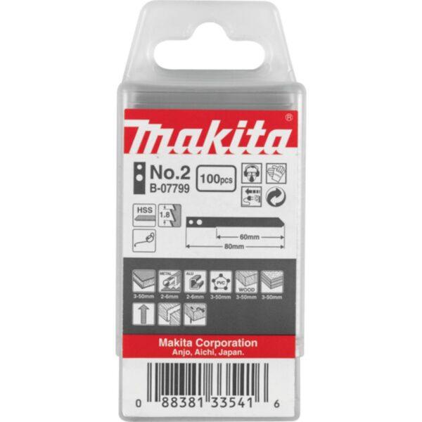 Makita List ubodne testere NO-59 Set-100 xom.