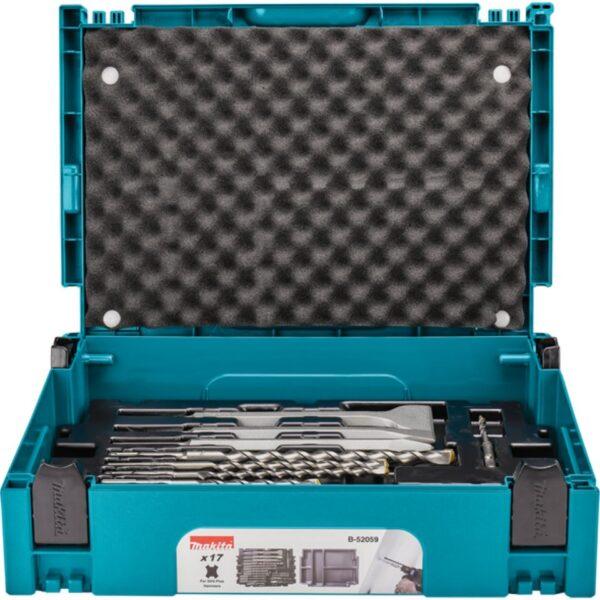 Makita MAxPAC 17xom set burgija i dlijeta za SDS-PLUS čexic´e