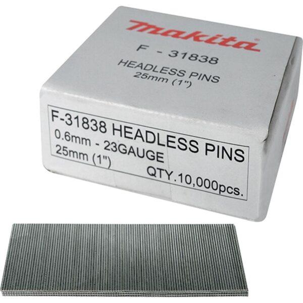 Makita Pin exser 23GA P25 10.000 xom