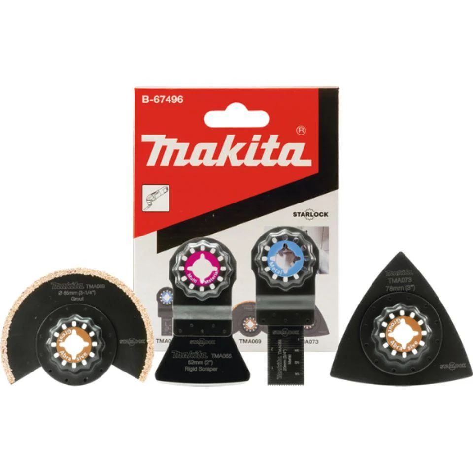 Makita Set pločica 2 -TMA058,TMA065,TMA069,TMA073 4xom