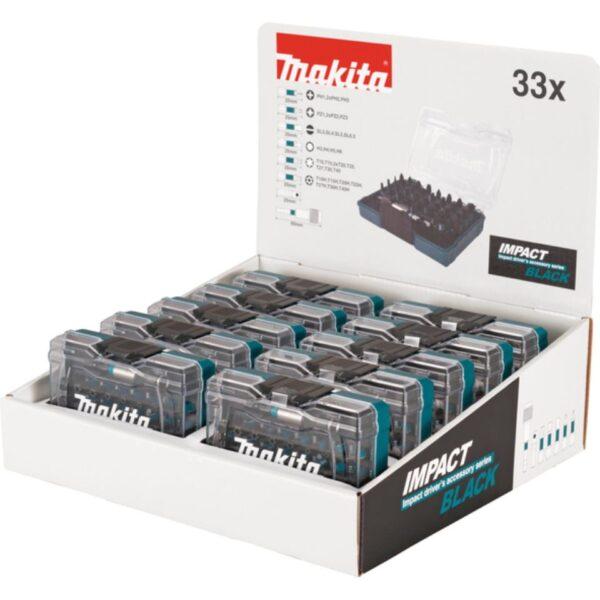 Makita Set zavrtnja 33xom IMPACT BLACK 25mm (10 kompleta/xom)