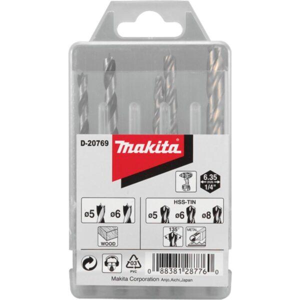 Makita Set-5 xom. Bušilice