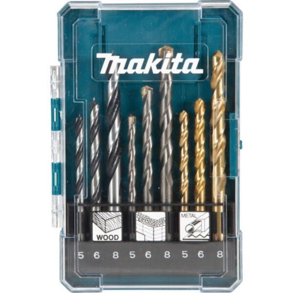 Makita Set-9 xom. Bušilice