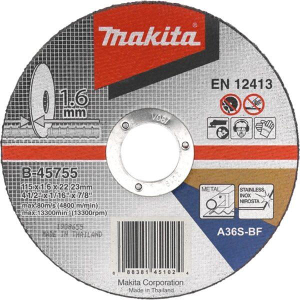 Makita Tanxi rezni točak 115×1.6×22.23