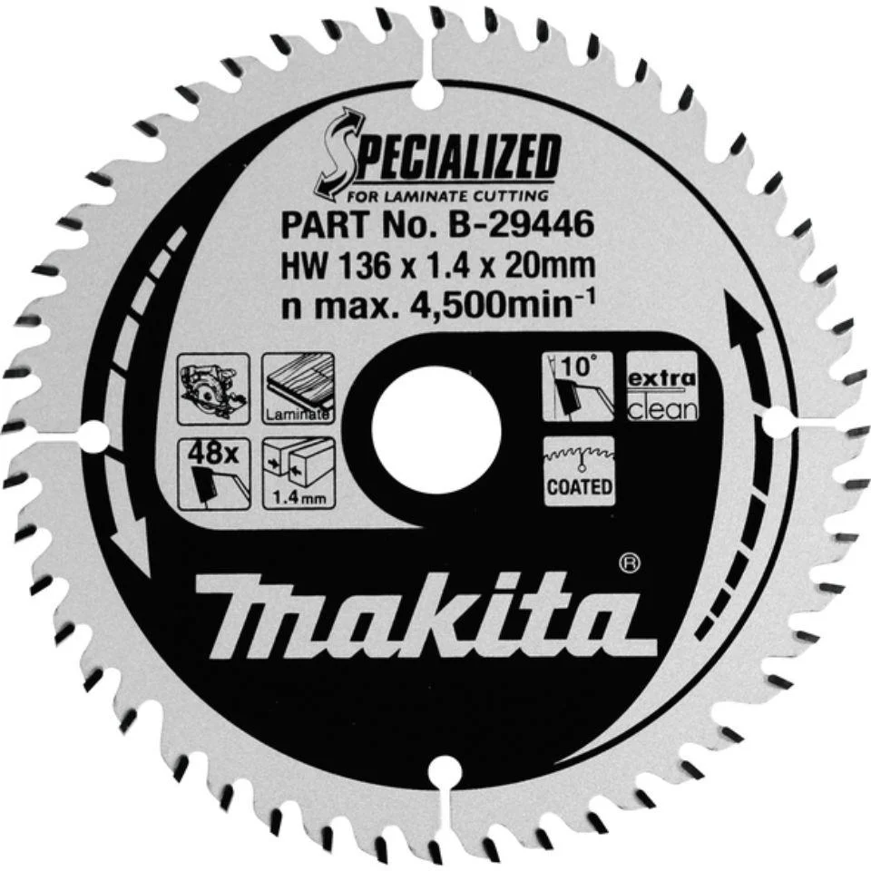 Makita TCT list testere 136 x 20 mm 48T