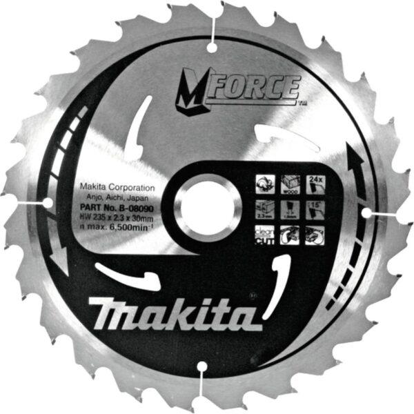 Makita TCT list testere 180×20 24 T