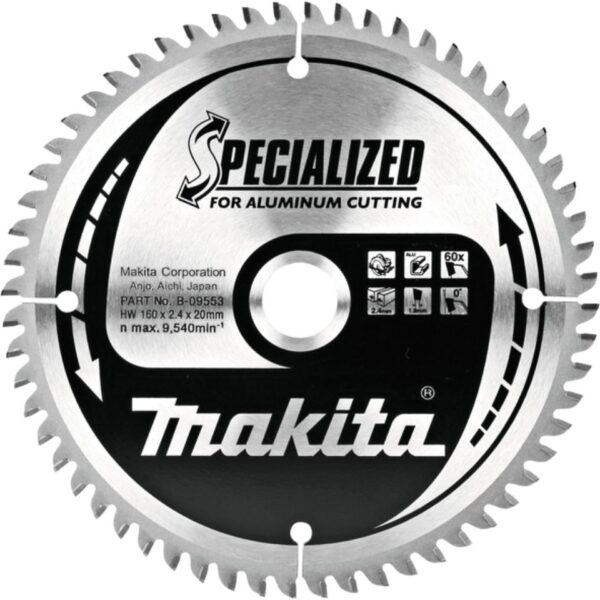 Makita TCT list testere 185×15 60 t.