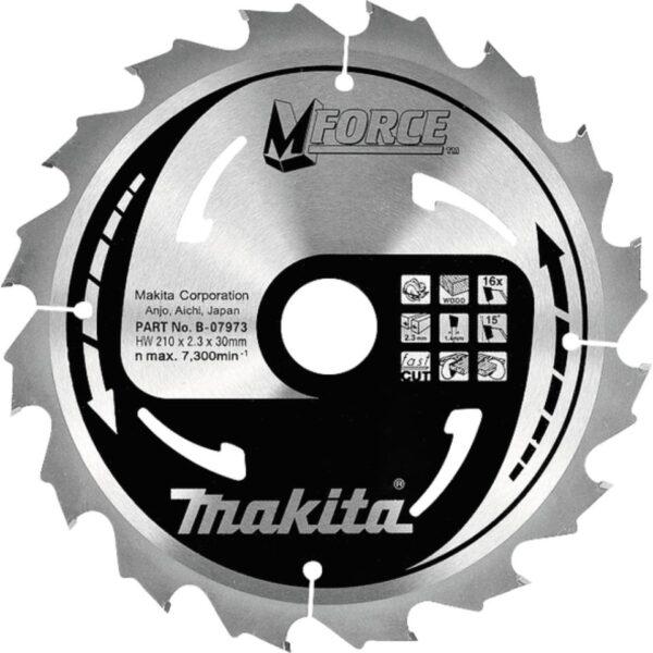 Makita TCT list testere 210×30 16 T