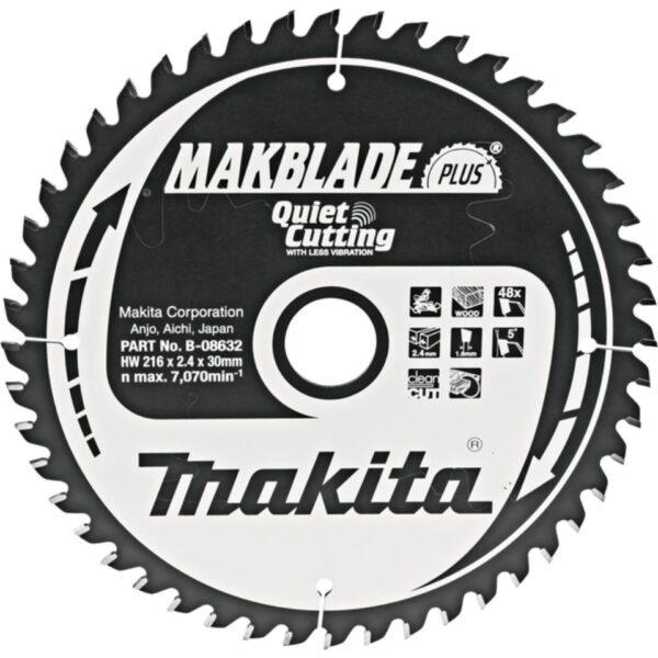 Makita TCT list testere 216×30 48 T