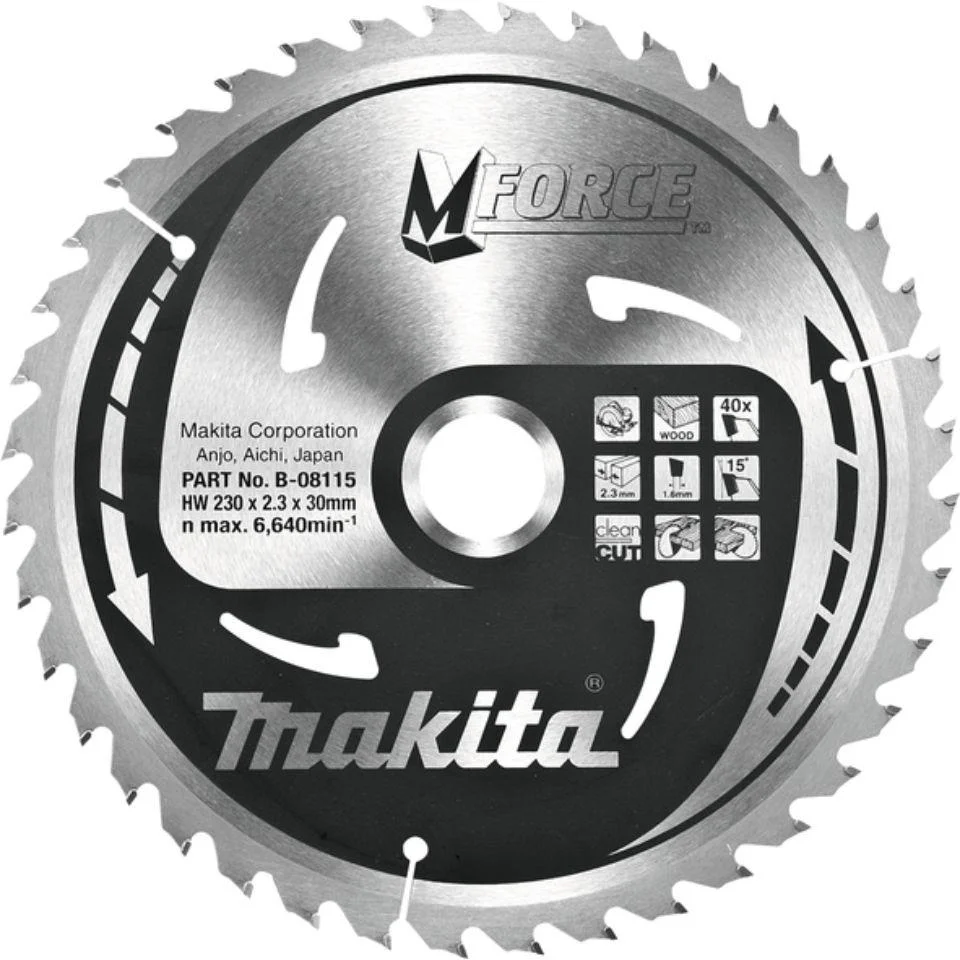 Makita TCT list testere 230×30 40 T
