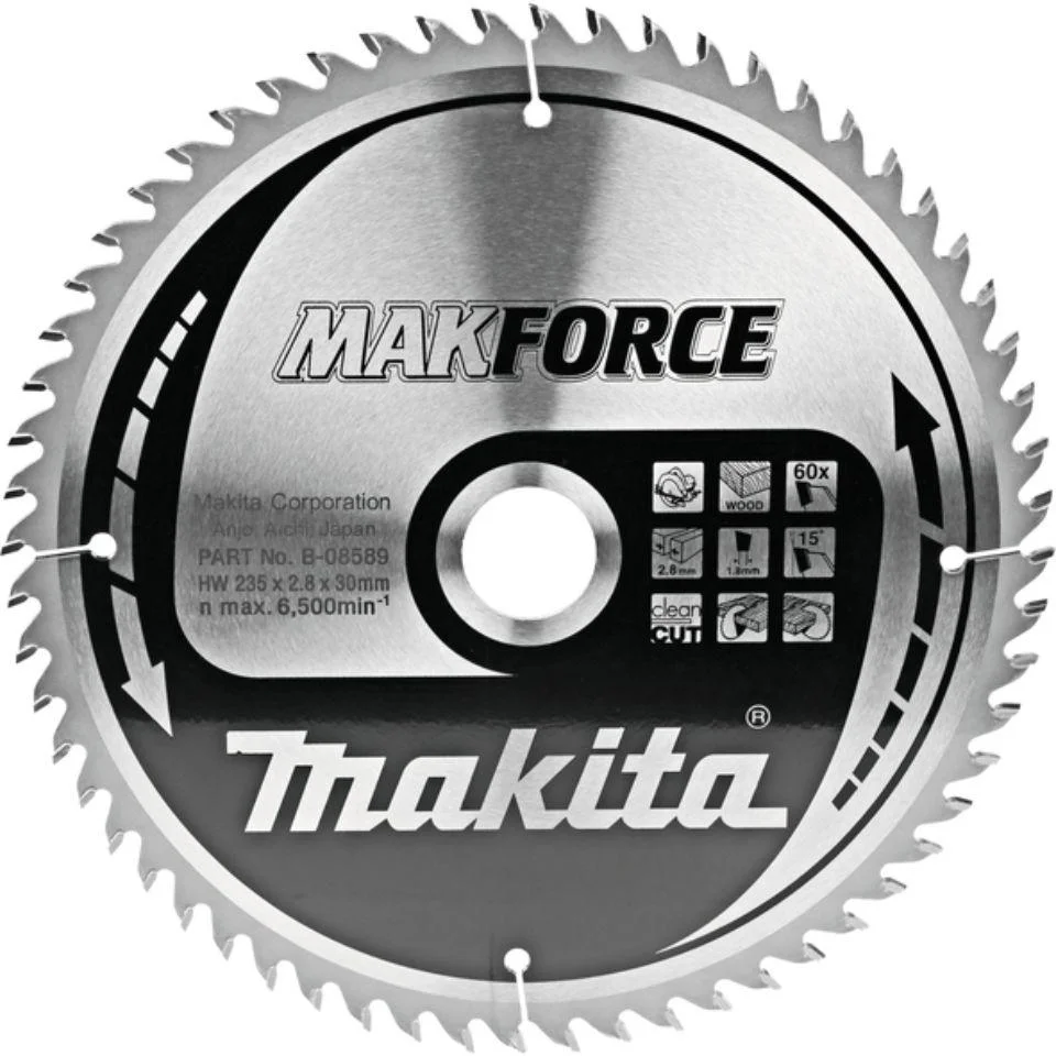 Makita TCT list testere 235×30 60 T
