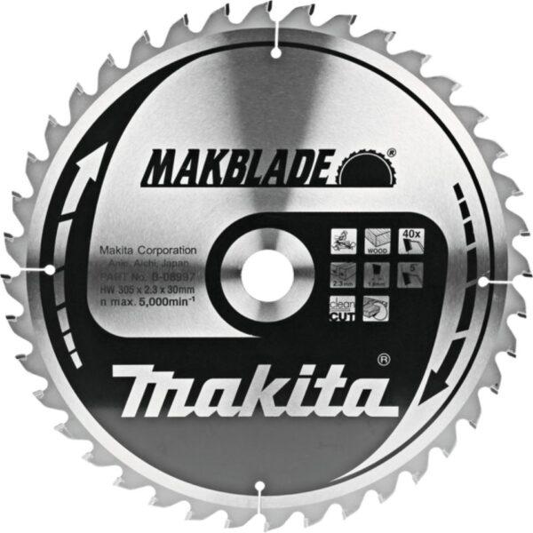 Makita TCT list testere 305×30 40 T