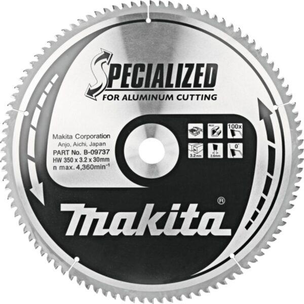 Makita TCT list testere 350×30 100 T