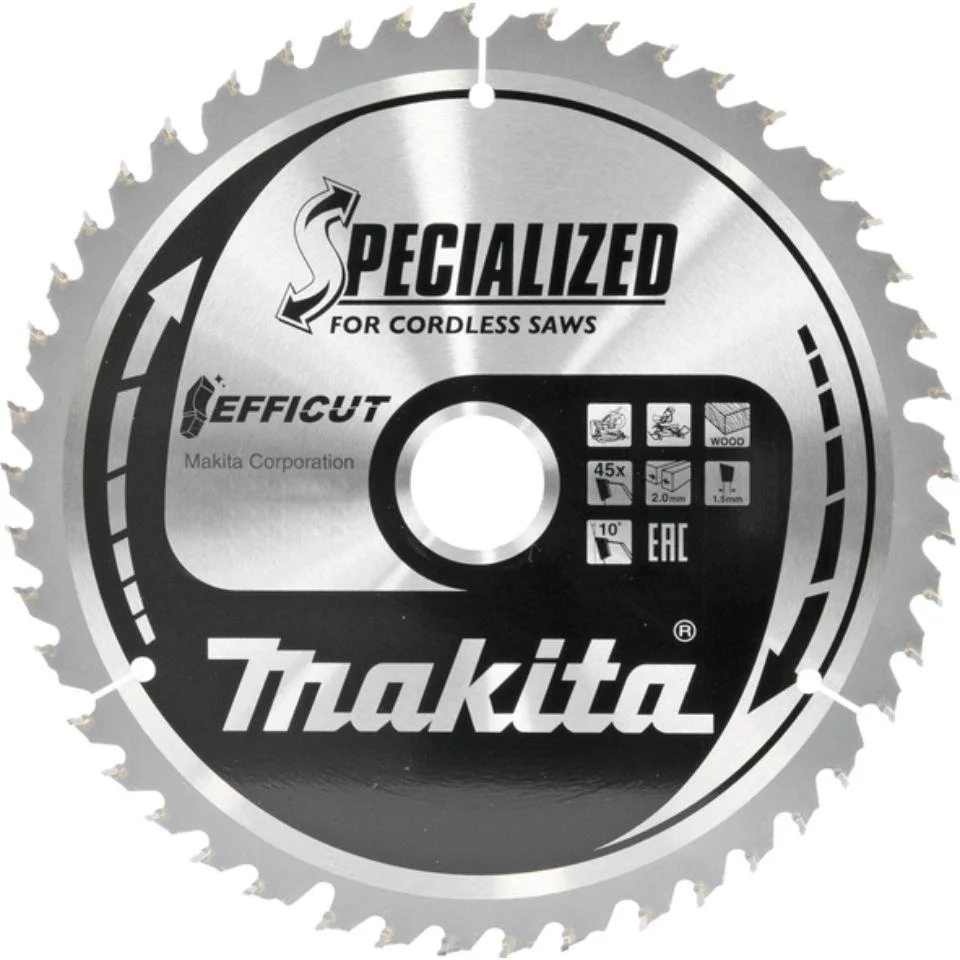 Makita TCT list testere Effectut 190mmx20mmx45T