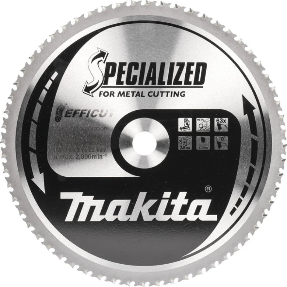 Makita TCT list testere EFFICUT 305×25,4x63T metal