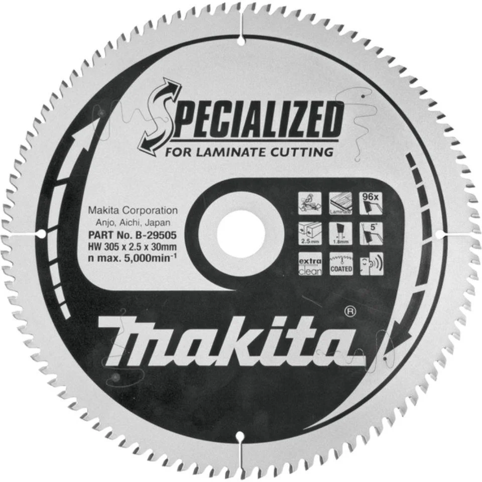 Makita TCT list testere za laminat 305×30 mm 96T